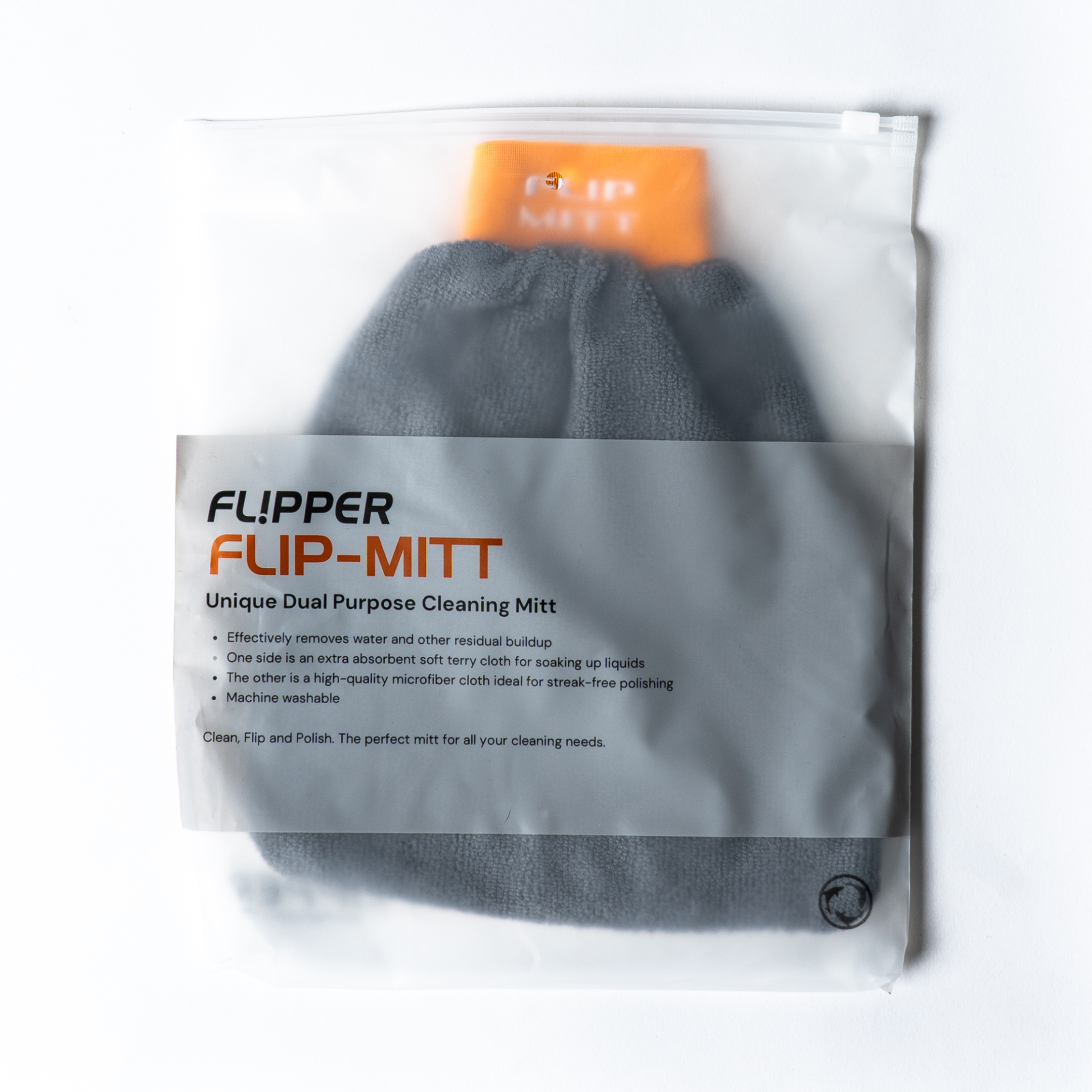 Flipper 2-in-1 Microfiber Aquarium Cleaning Mitt - Unique Dual-Sided ...